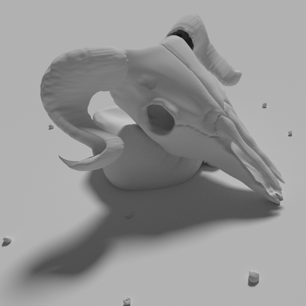 Free ram skull model - TurboSquid 1390373