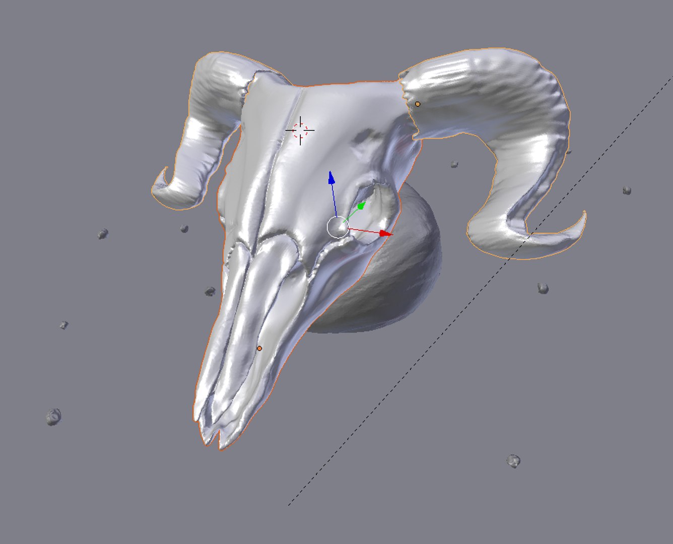 Free Ram Skull Model - TurboSquid 1390373