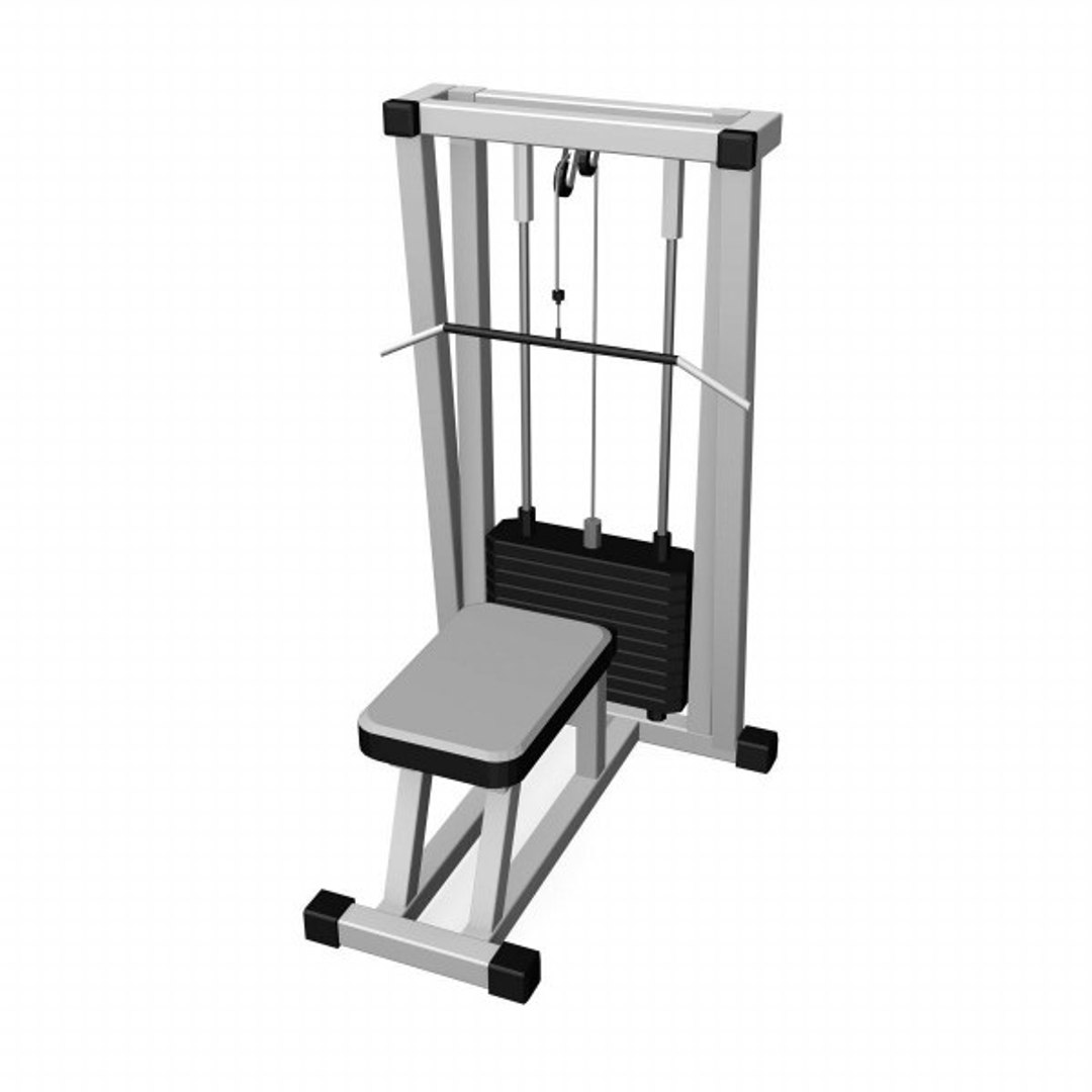 3d Model Fitness Machine Gym