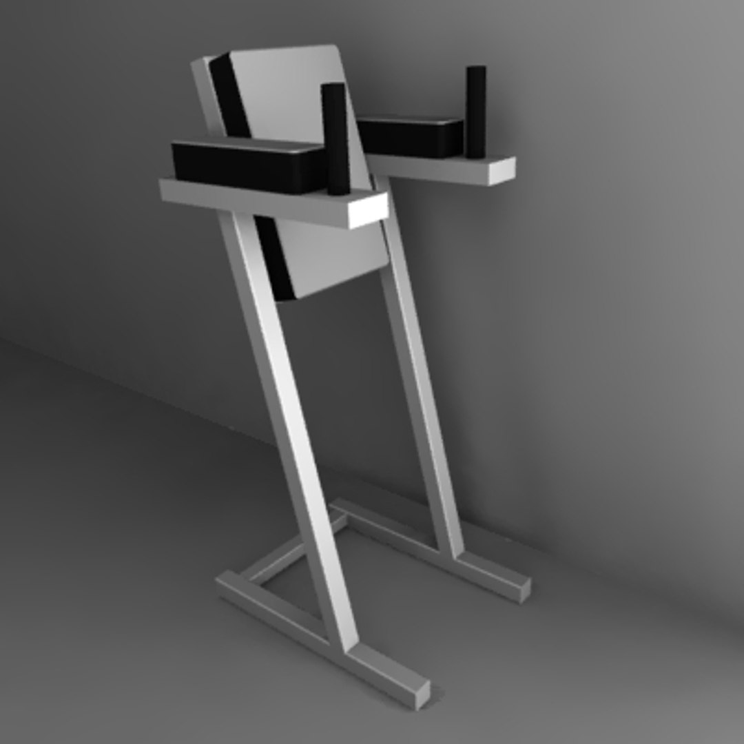3d Model Fitness Machine Gym