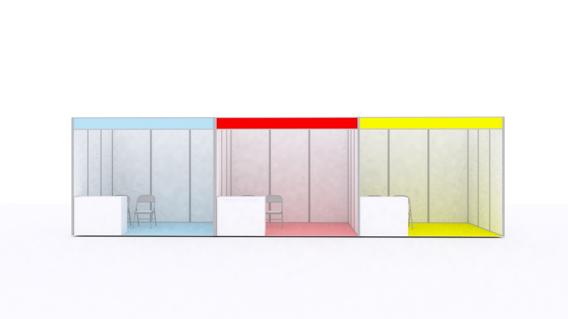 Exhibition Booth Template Model - TurboSquid 2097987