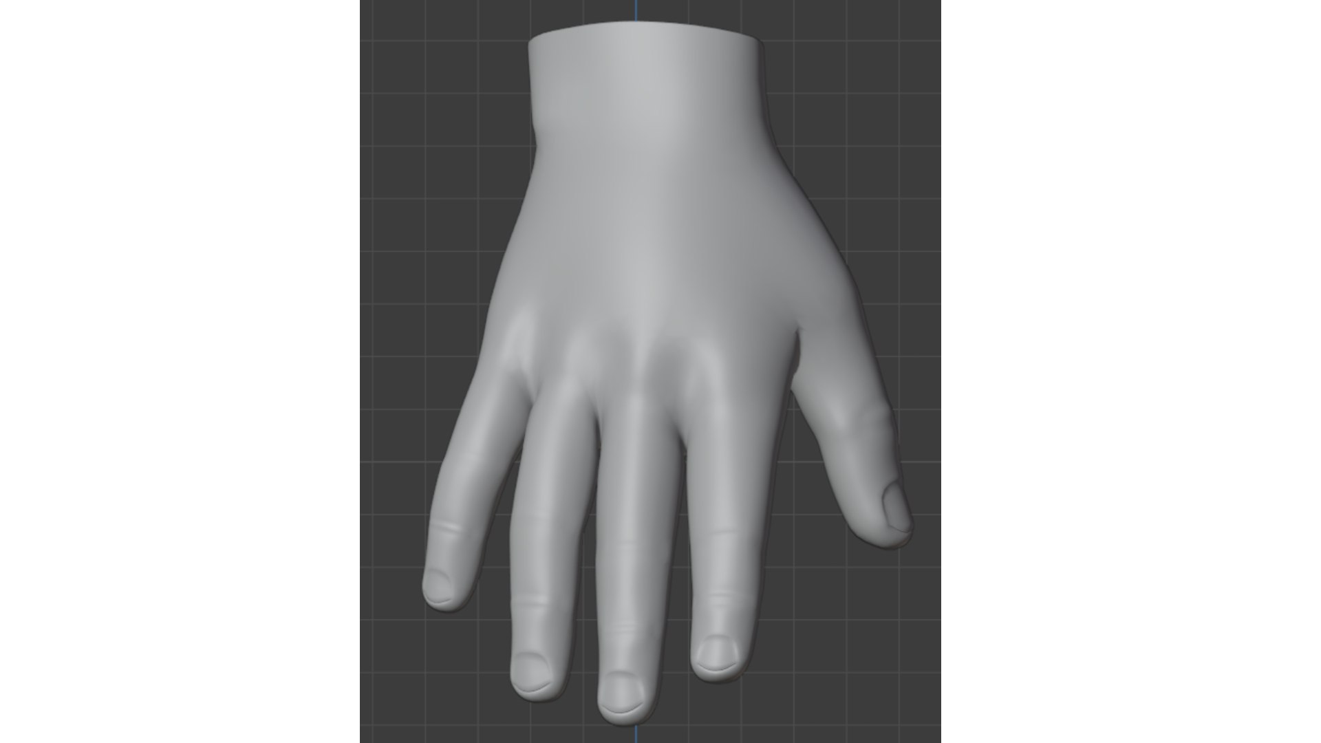 Child’s Hand Low Poly Base Mesh 3D Model - TurboSquid 1723965