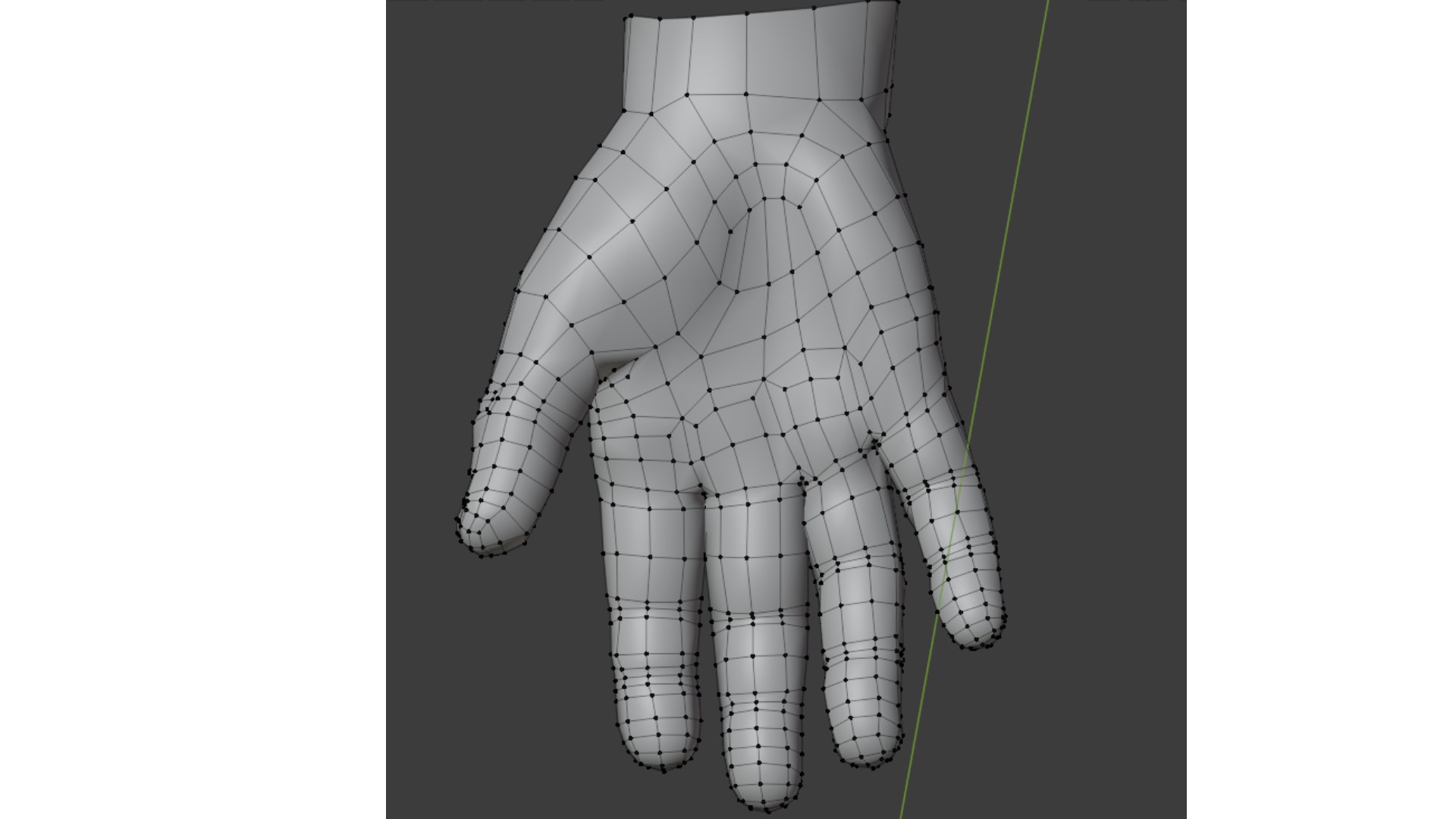 Child’s Hand Low Poly Base Mesh 3D Model - TurboSquid 1723965