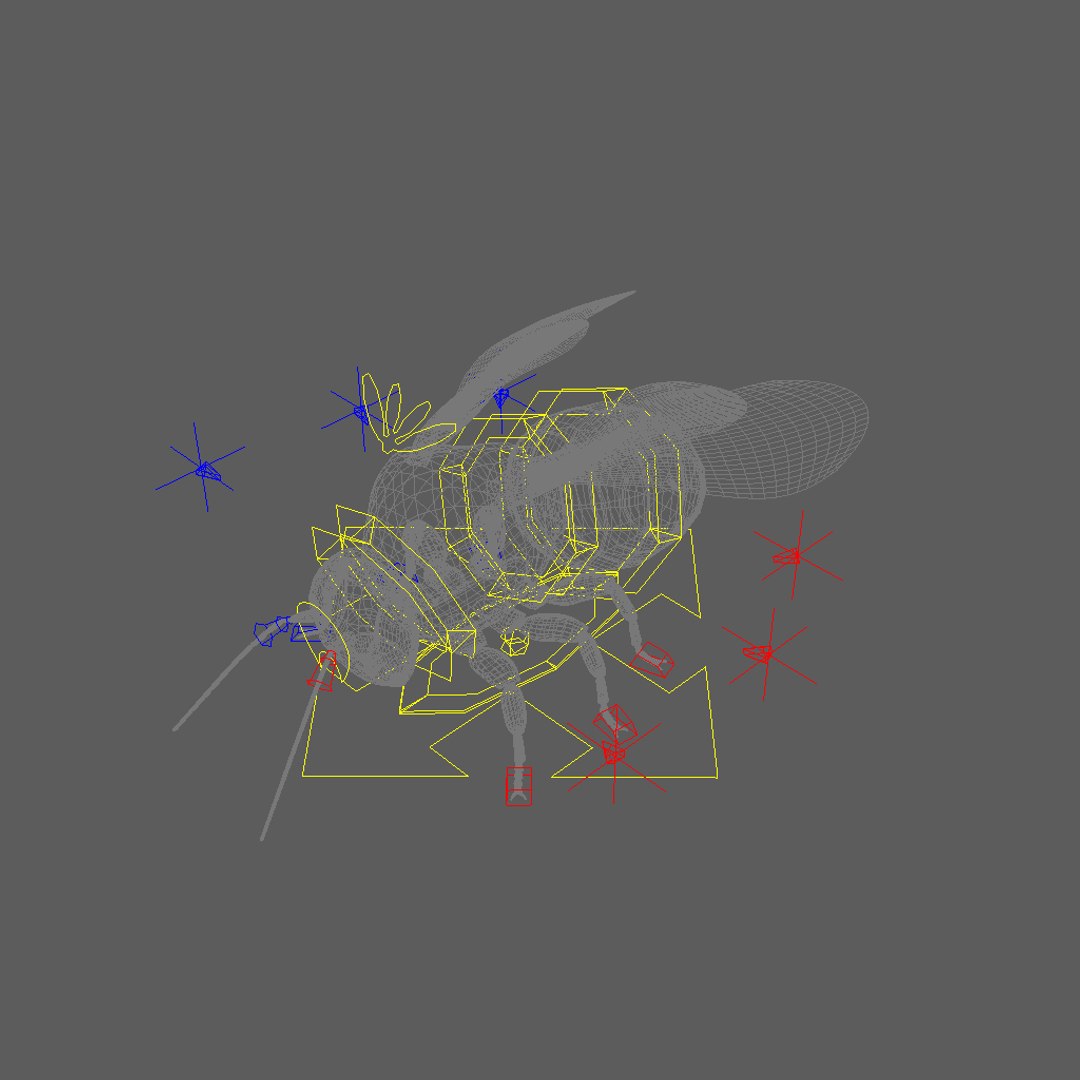 3D Bee Bumblebee - TurboSquid 1449952