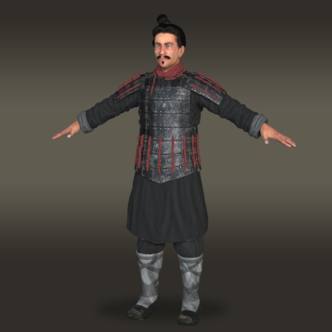 Soldiers Of Qin Dynasty Of China 3D - TurboSquid 1749240