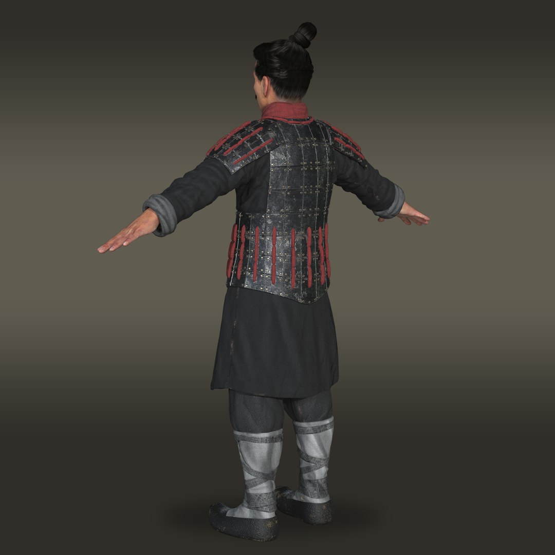 Soldiers Of Qin Dynasty Of China 3D - TurboSquid 1749240
