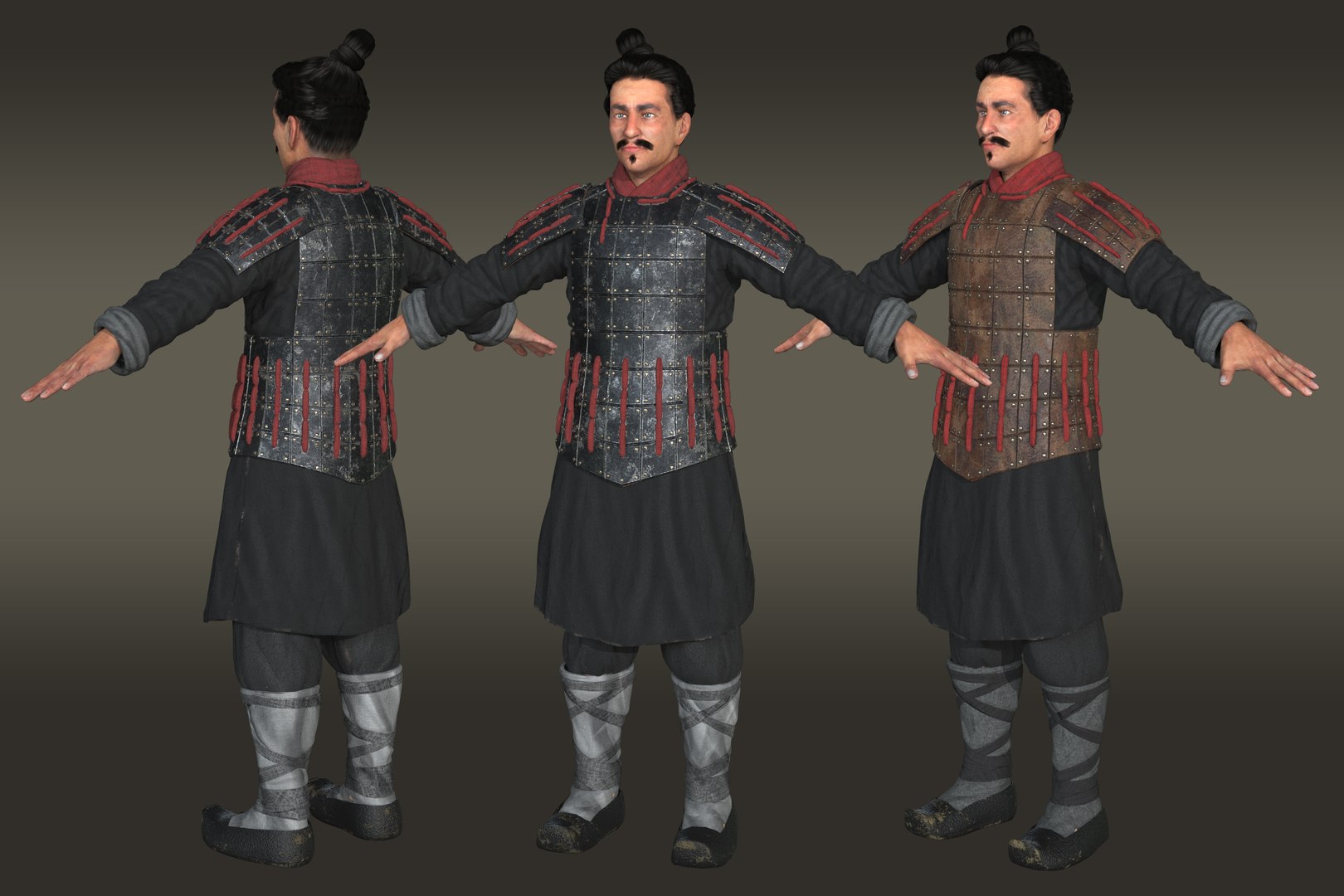 Qin Dynasty Soldiers Ancient Chinese Armor Of The Qin Dynasty