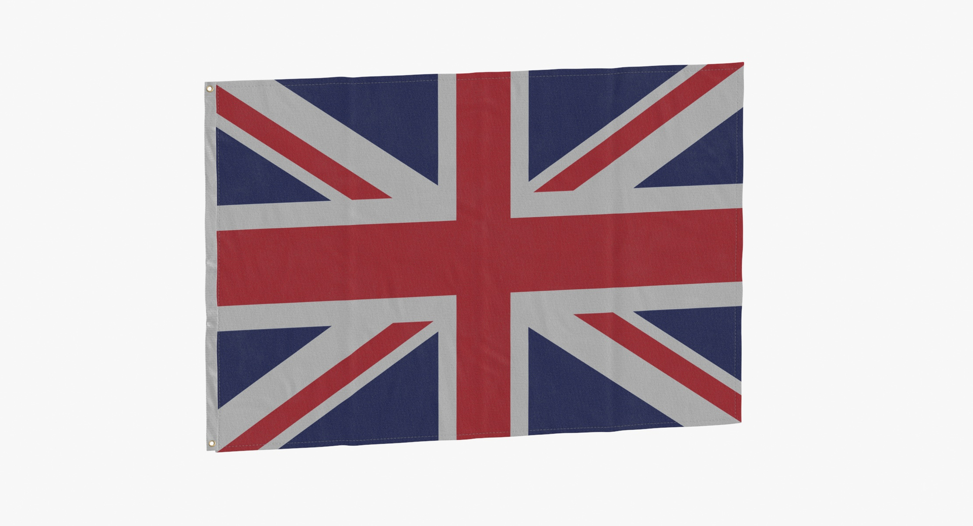 Flag Laying Pose United Kingdom 3D Model - TurboSquid 1572062