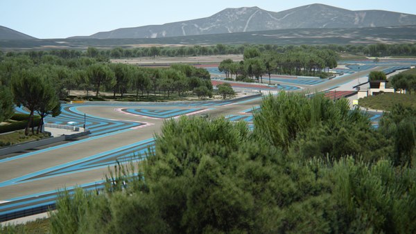 paul ricard track 3d model