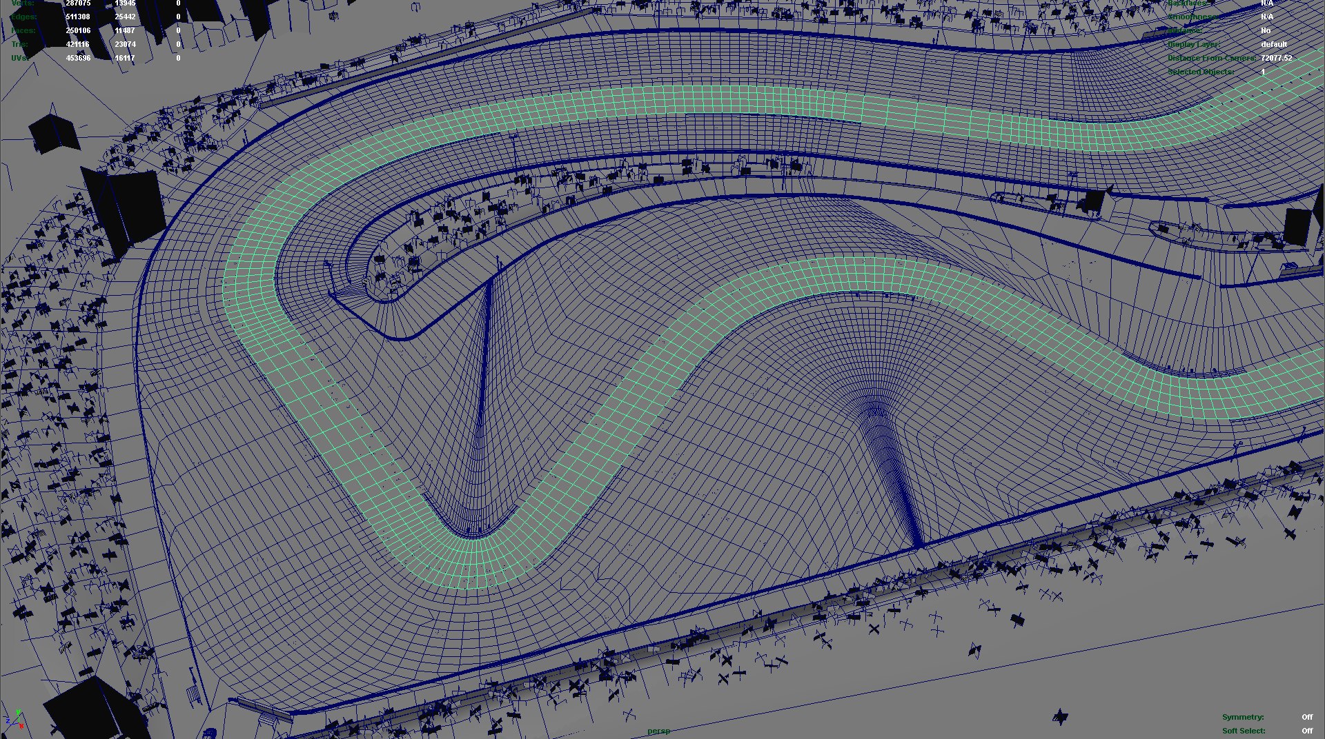 Paul Ricard Track 3d Model