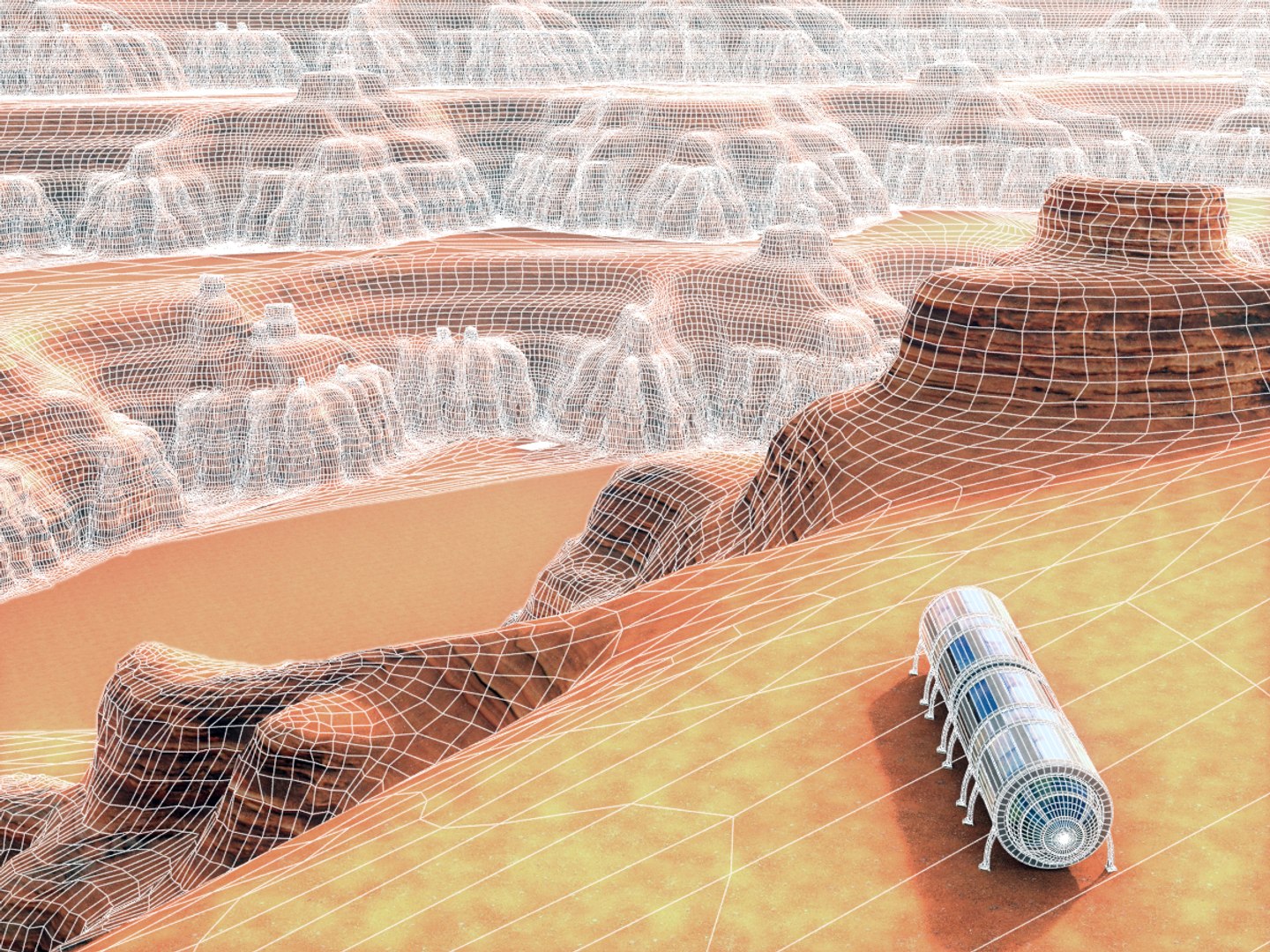 Mars Habitat Model - TurboSquid 1363696