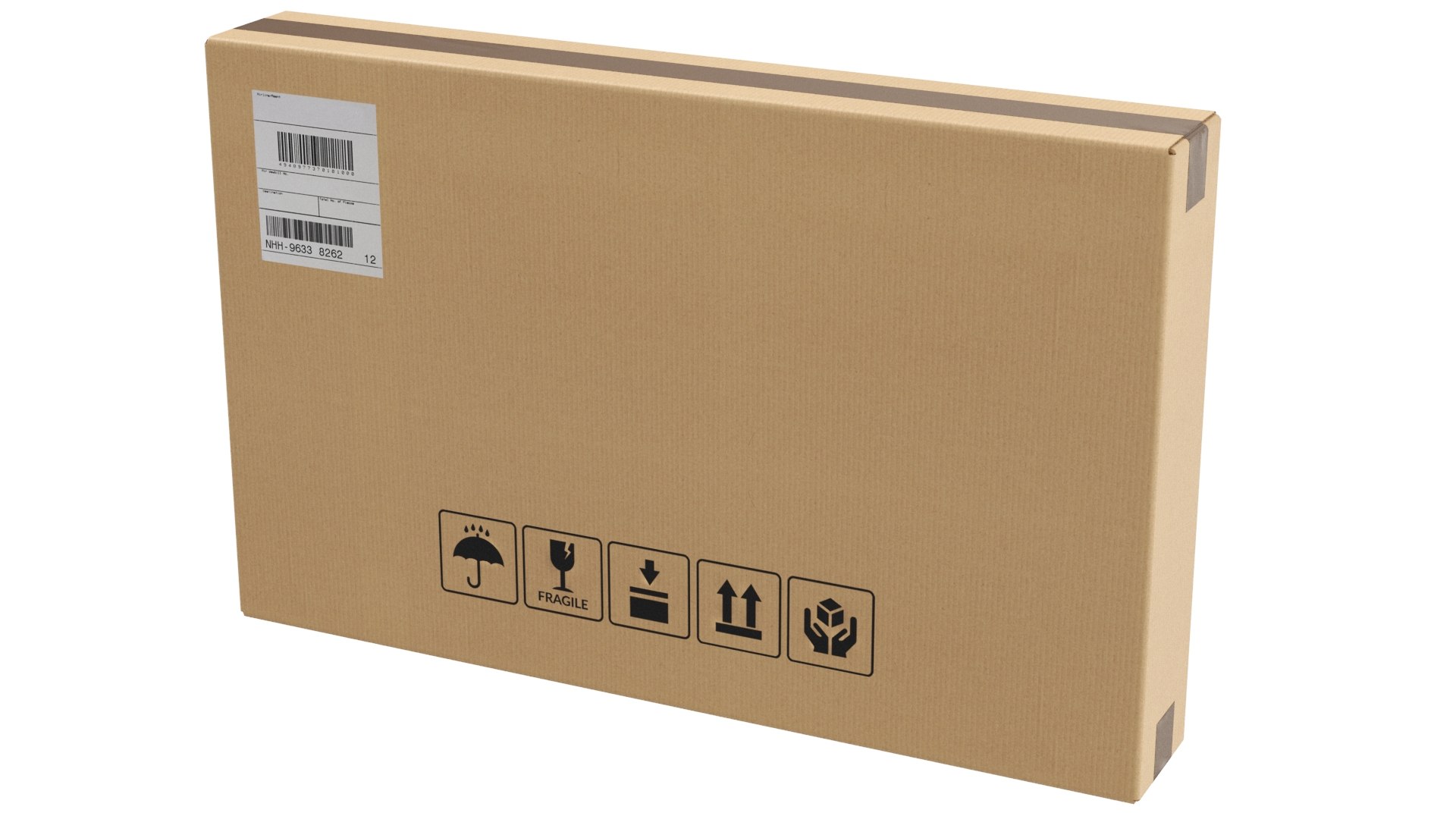 Detailed Cardboard Boxes Collection 3D - TurboSquid 2184550