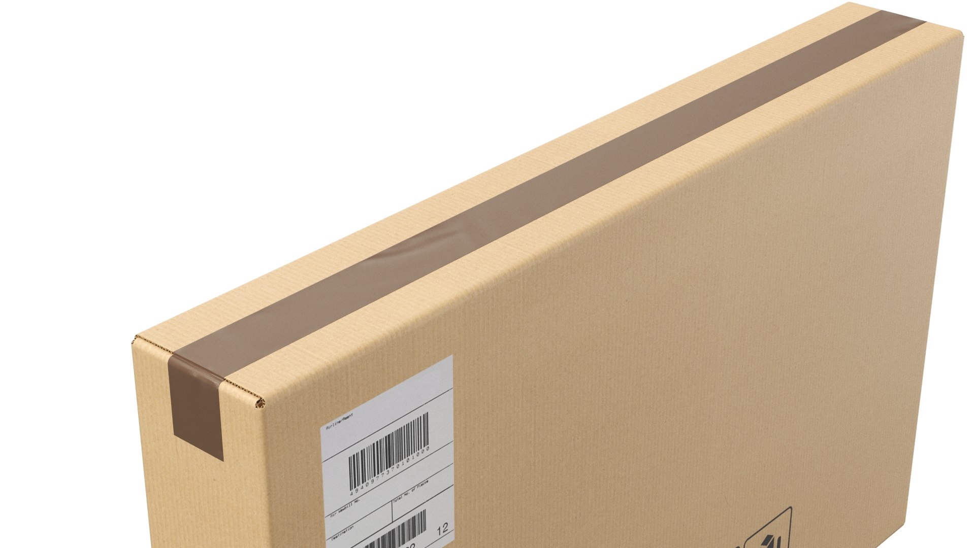 Detailed Cardboard Boxes Collection 3D - TurboSquid 2184550