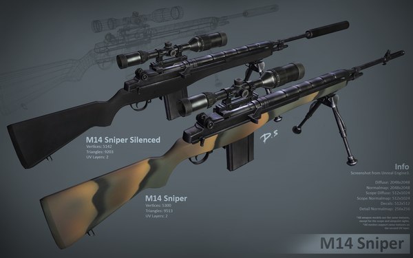 maya m14 rifle scope package