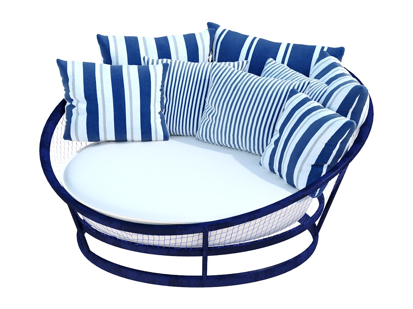 SOFA FIBRAS REDONDO Model - TurboSquid 1872633