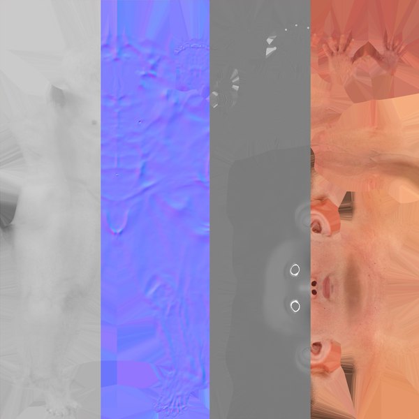 Male human body idle 3D model - TurboSquid 1561974