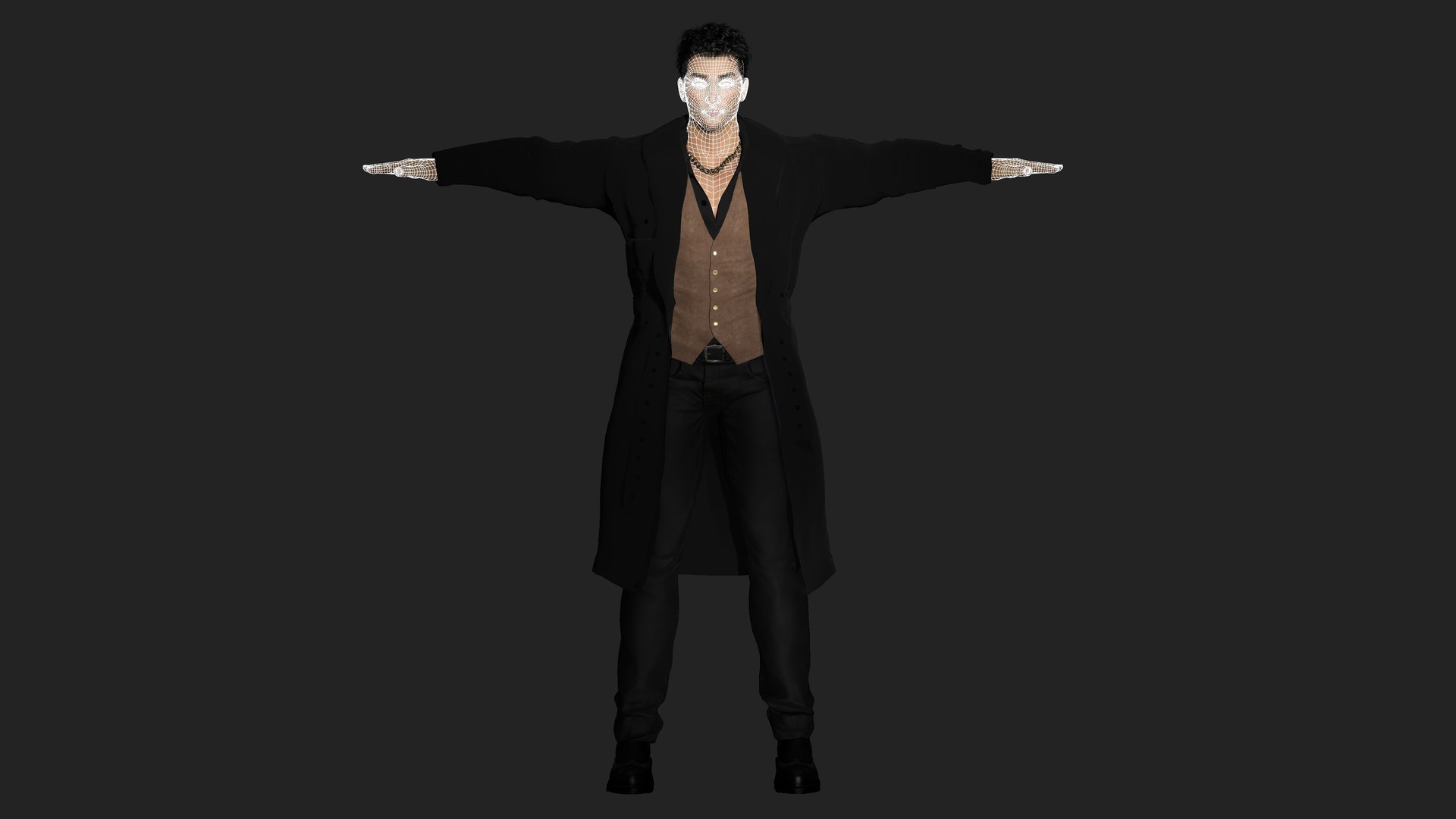 3D AAA 3D REALISTIC CHARACTER - EUROPEAN BUSINESSMAN MAFIA NPC ...