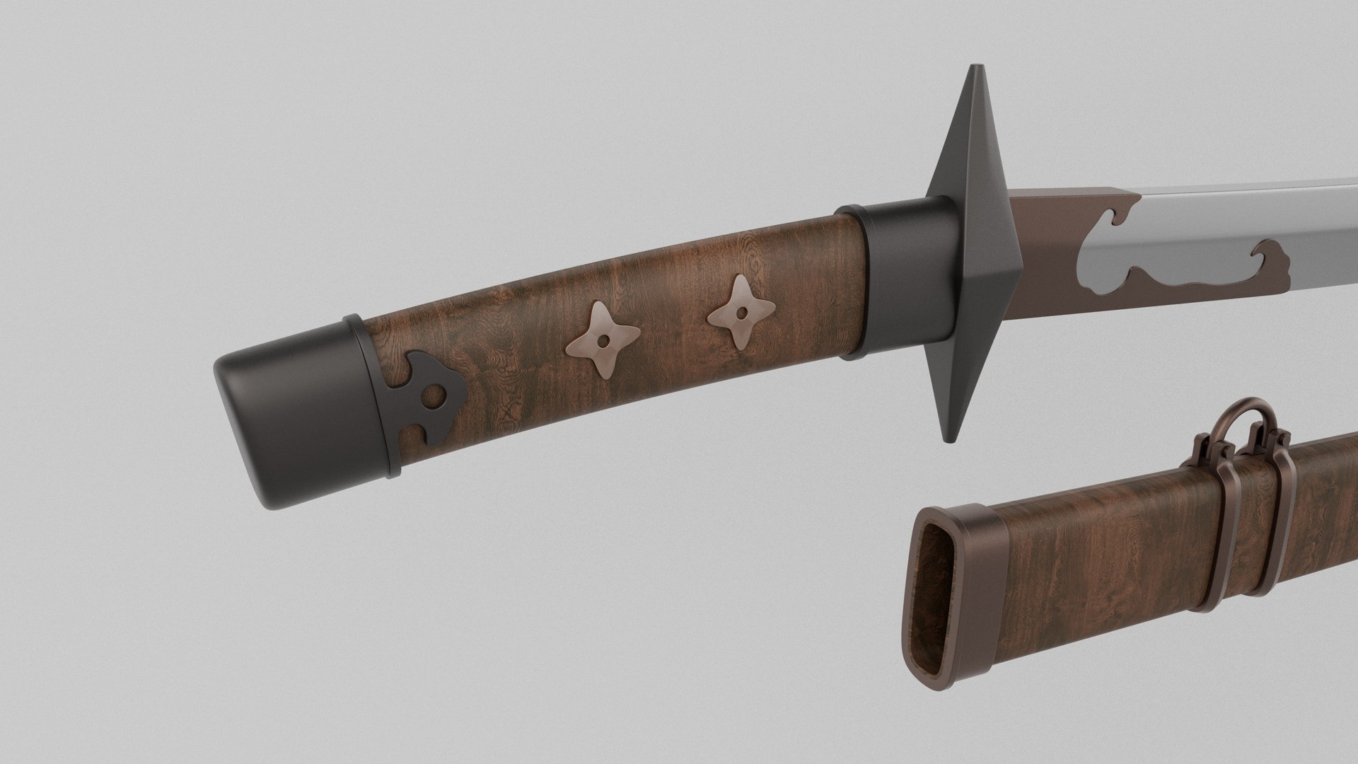 Eighteen Weapons - Sword-Yuan Dynasty Sword 3D Model - TurboSquid 2145536