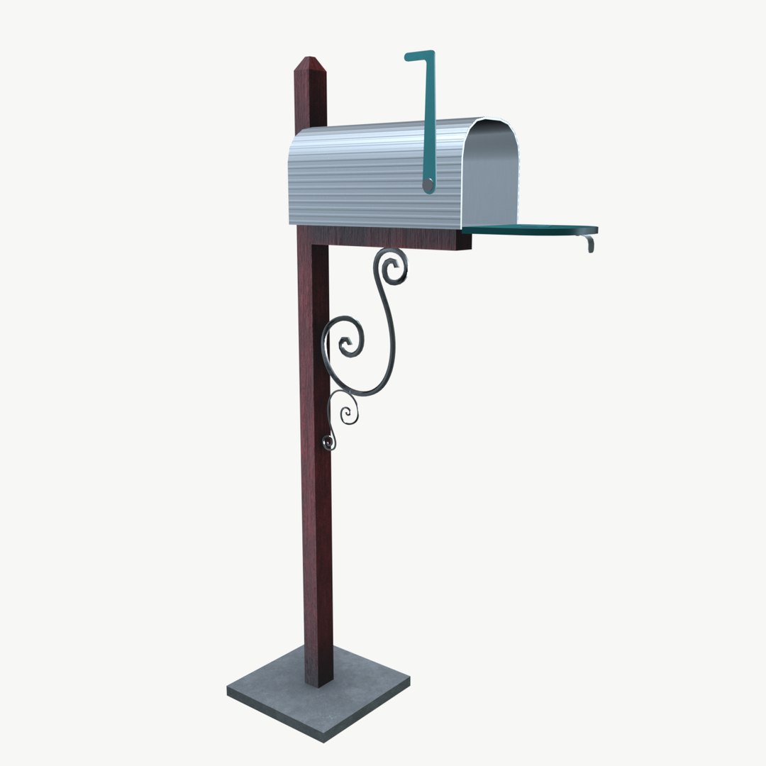 3D Mail Box Model - TurboSquid 2340210