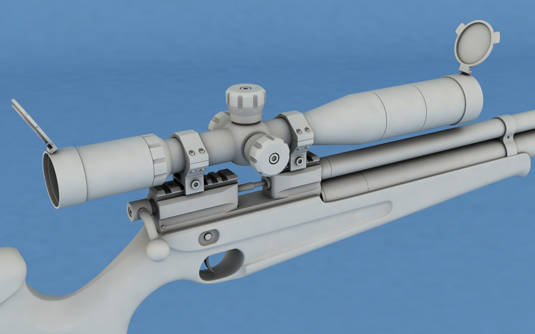3D Ataman Pcp M2r Rifle - TurboSquid 1222834