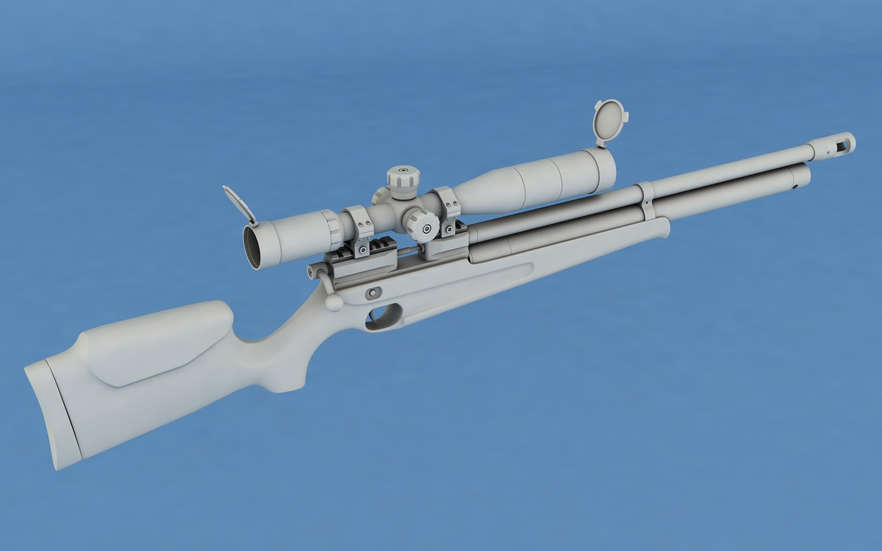 3D Ataman Pcp M2r Rifle - TurboSquid 1222834