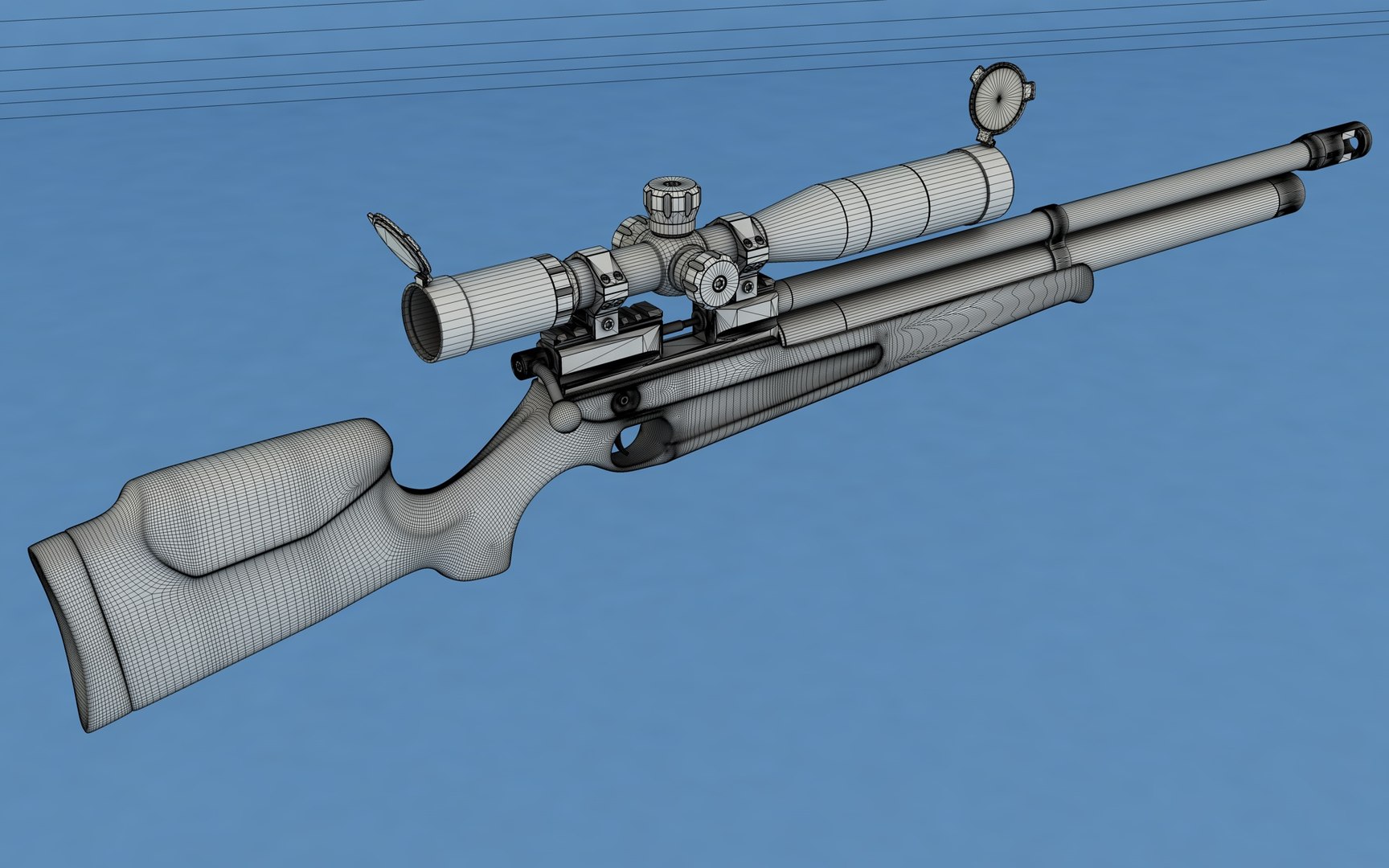 3D Ataman Pcp M2r Rifle - TurboSquid 1222834