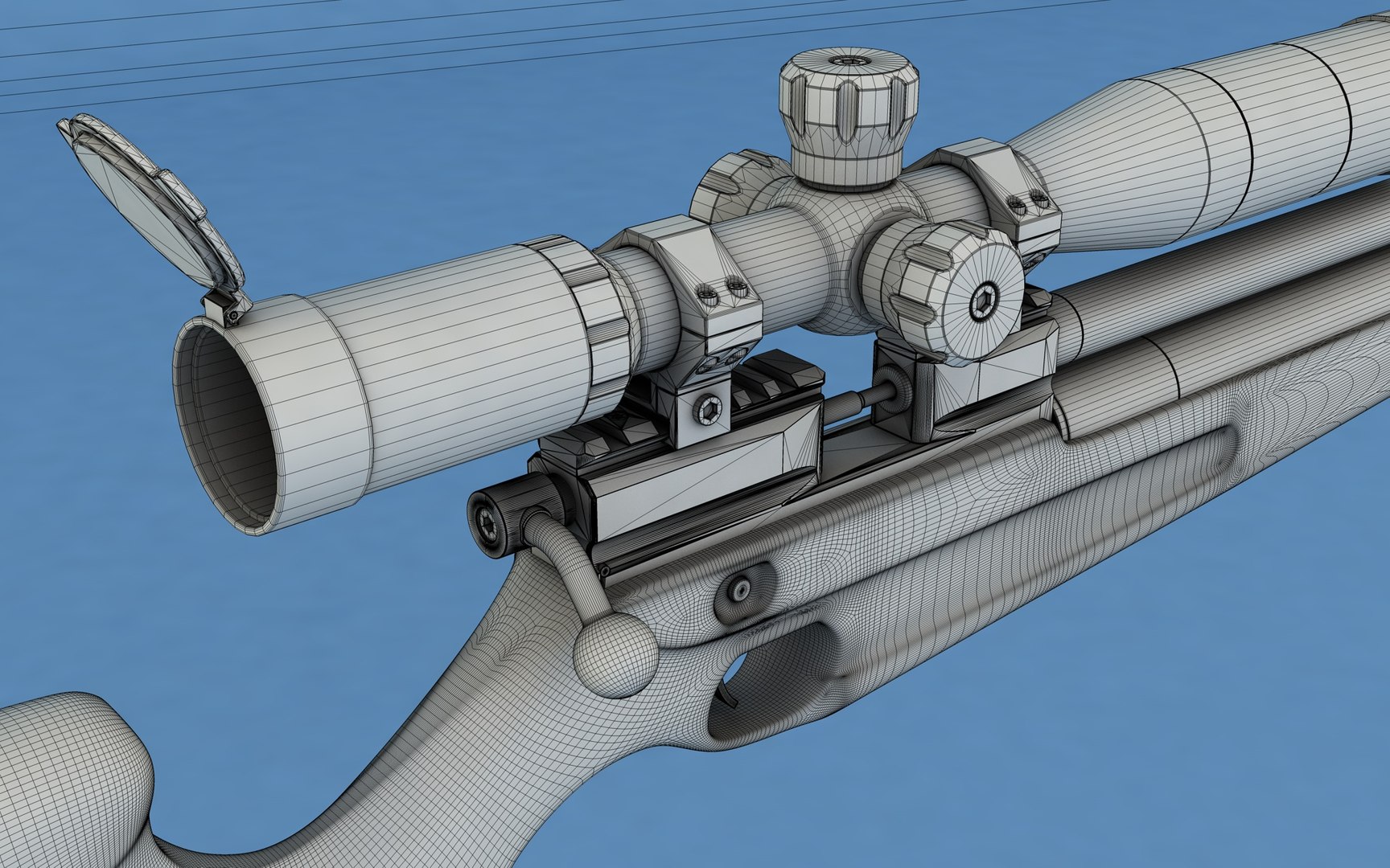 3D Ataman Pcp M2r Rifle - TurboSquid 1222834