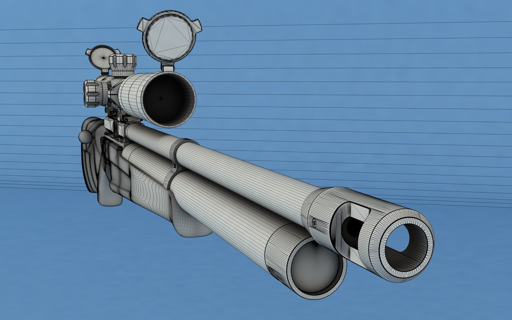 3D Ataman Pcp M2r Rifle - TurboSquid 1222834