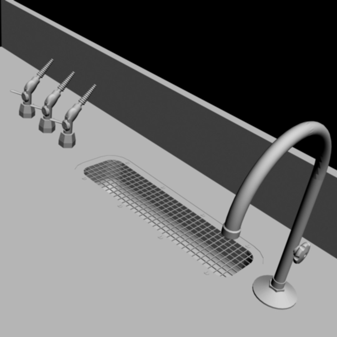 3d Model Lab Bench Minisink Utilities