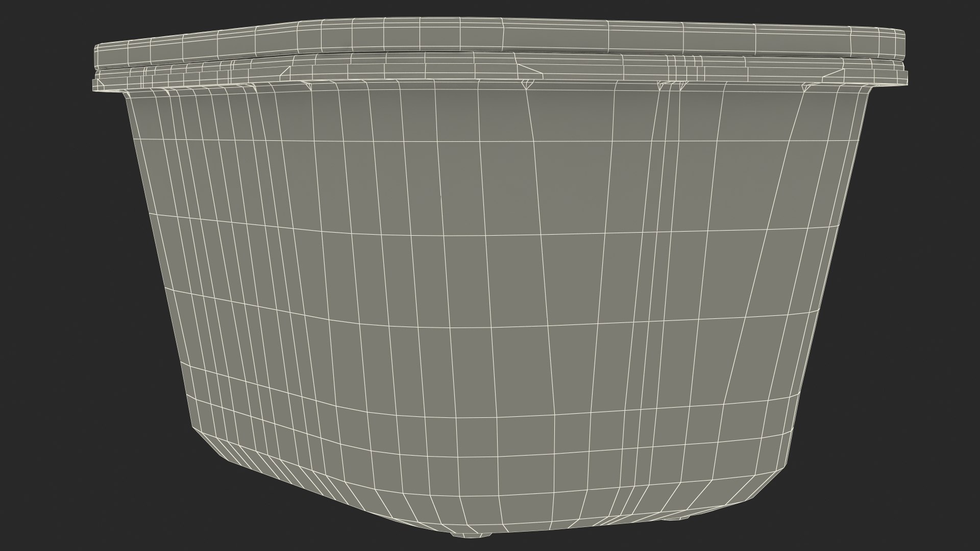 Rectangular Glass Food Container With Bamboo Lid 1800ml 3D - TurboSquid ...