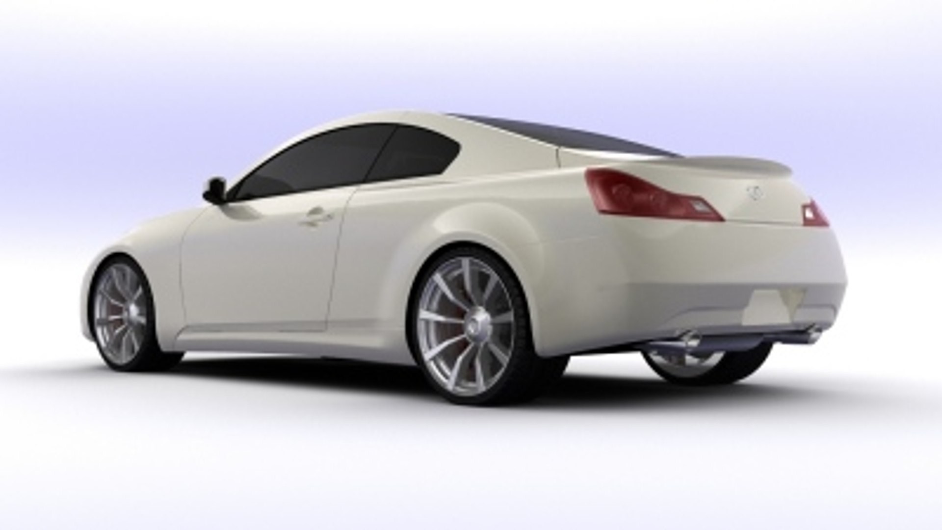 Infiniti G37 Rhino 3d Model
