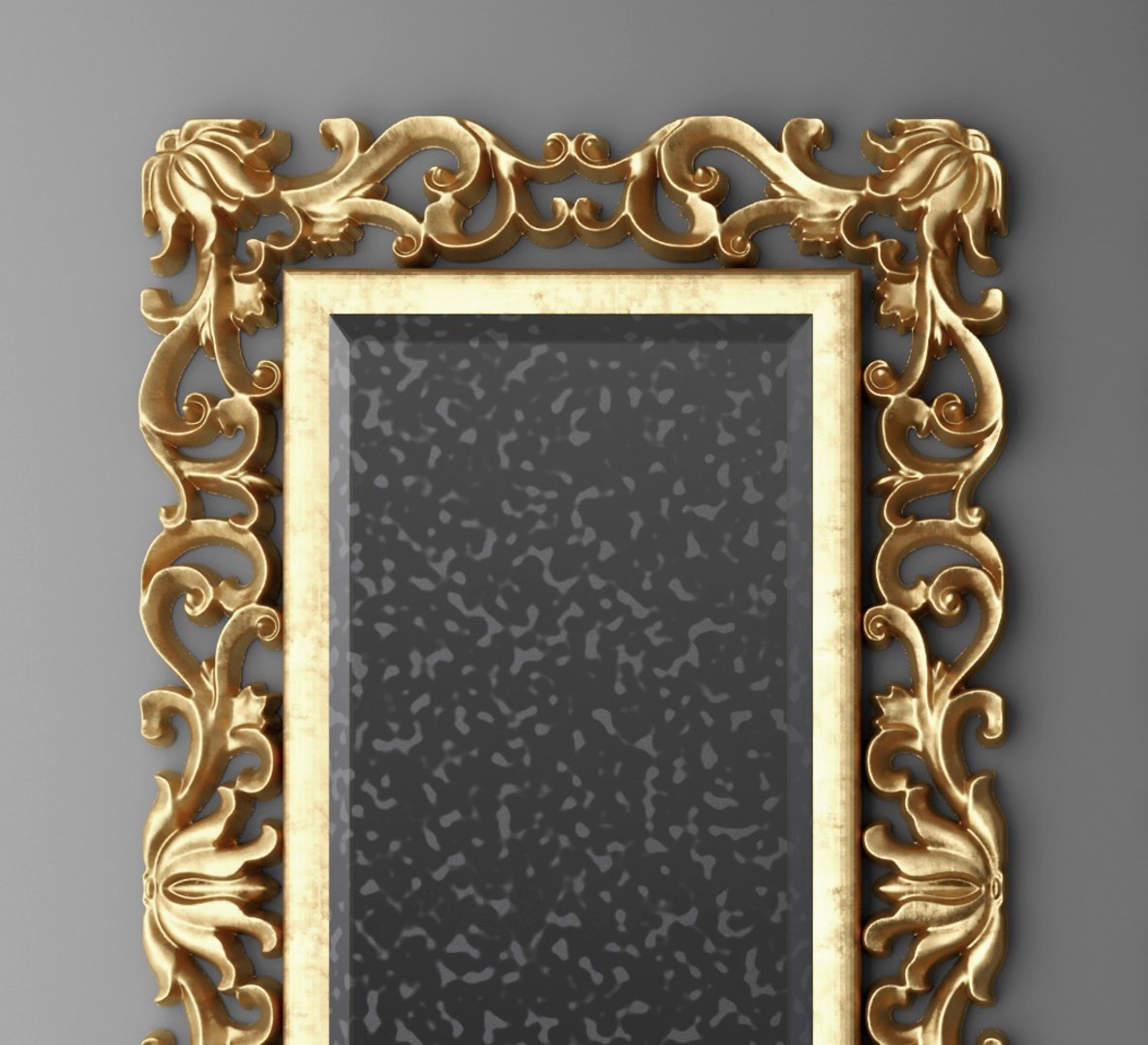 Baroque Frame 3d Model