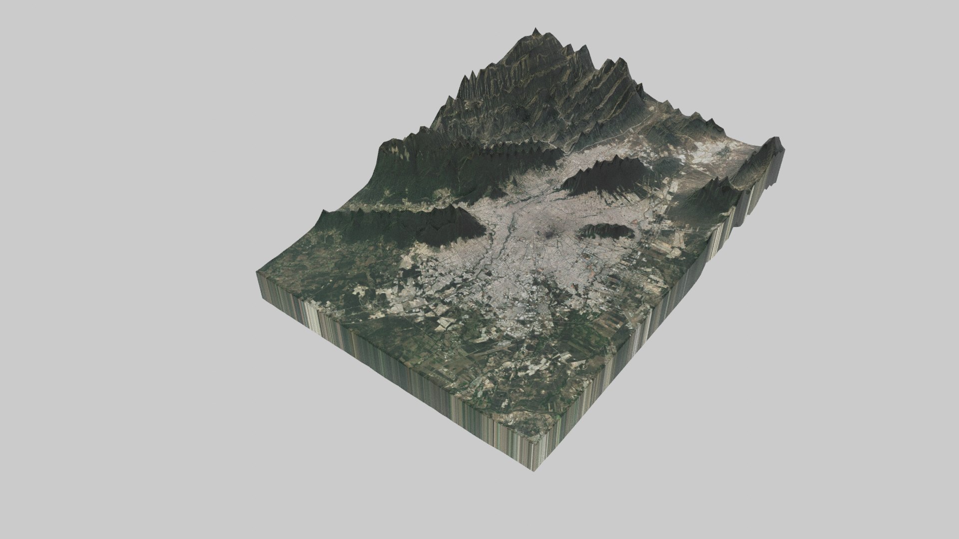 Monterrey City 3D Model - TurboSquid 2077482