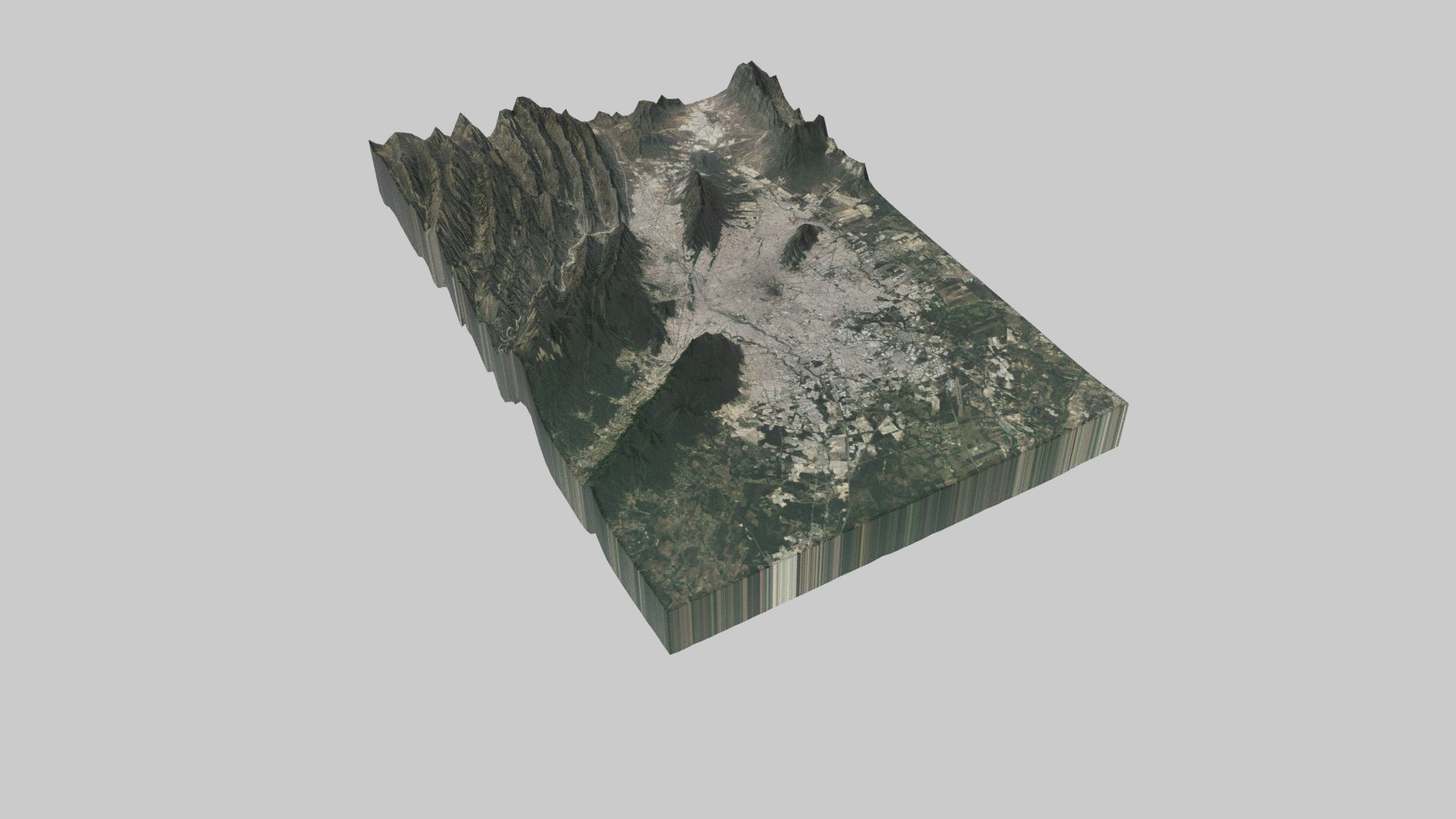 Monterrey City 3D Model - TurboSquid 2077482