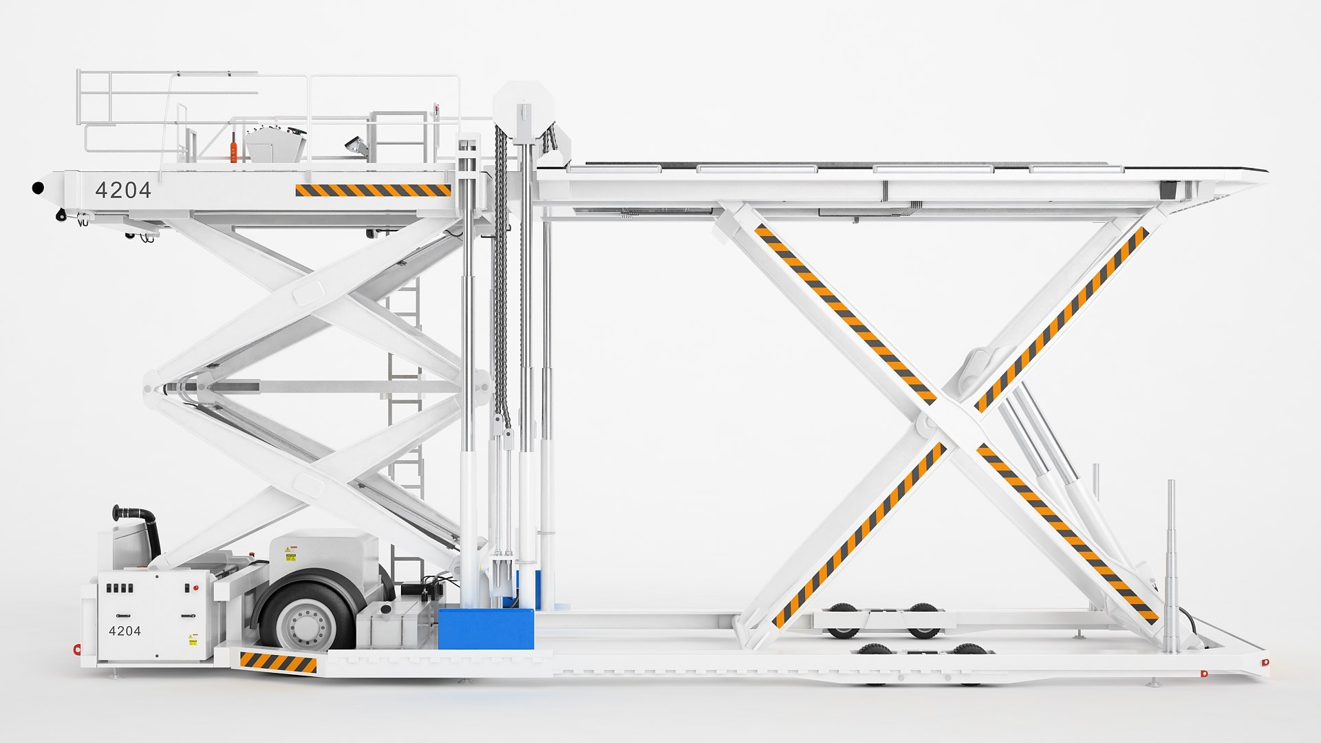 3D aircraft loader baggage model - TurboSquid 1633487