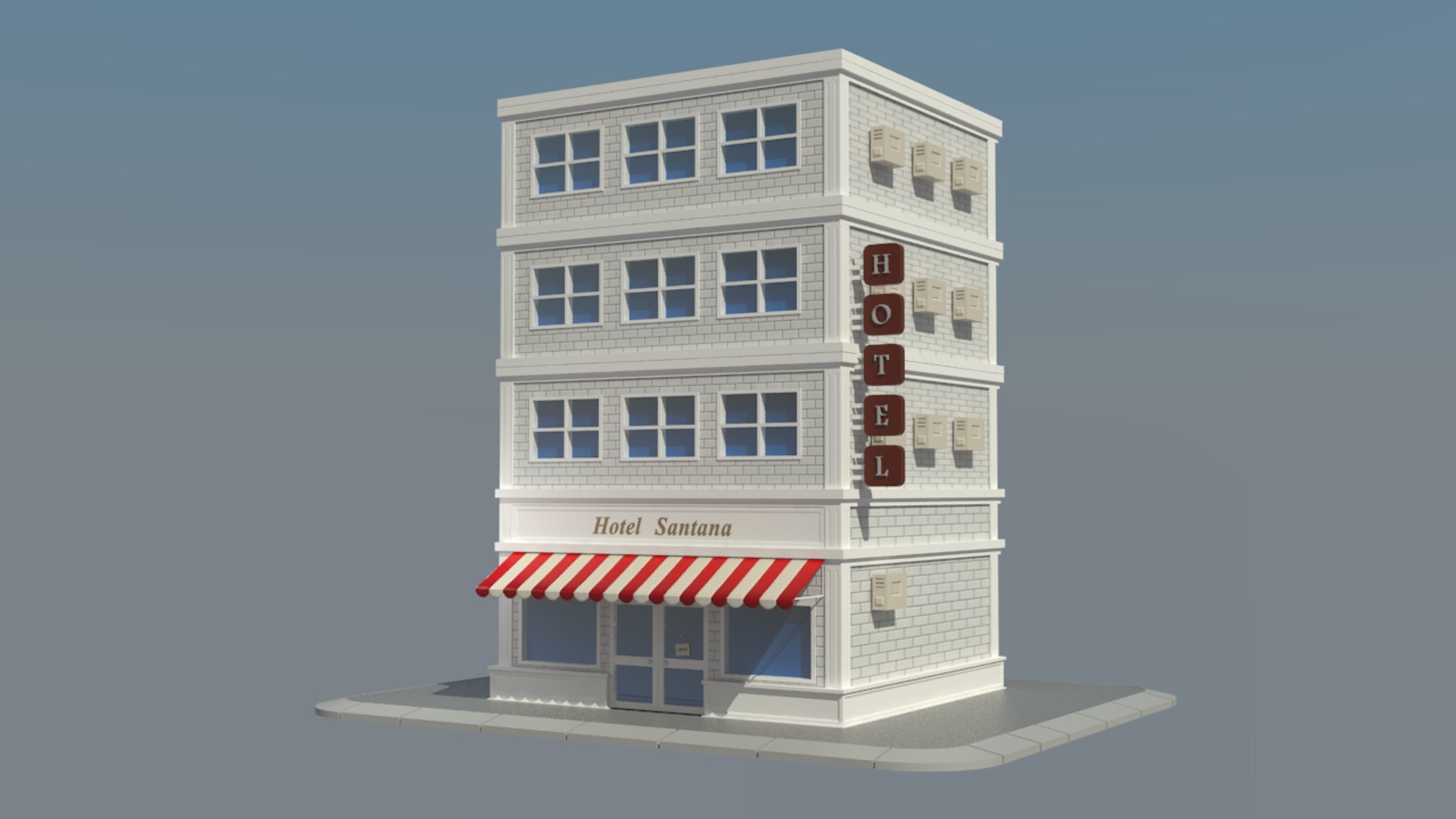 Store Cartoon Model | 1148380 | TurboSquid