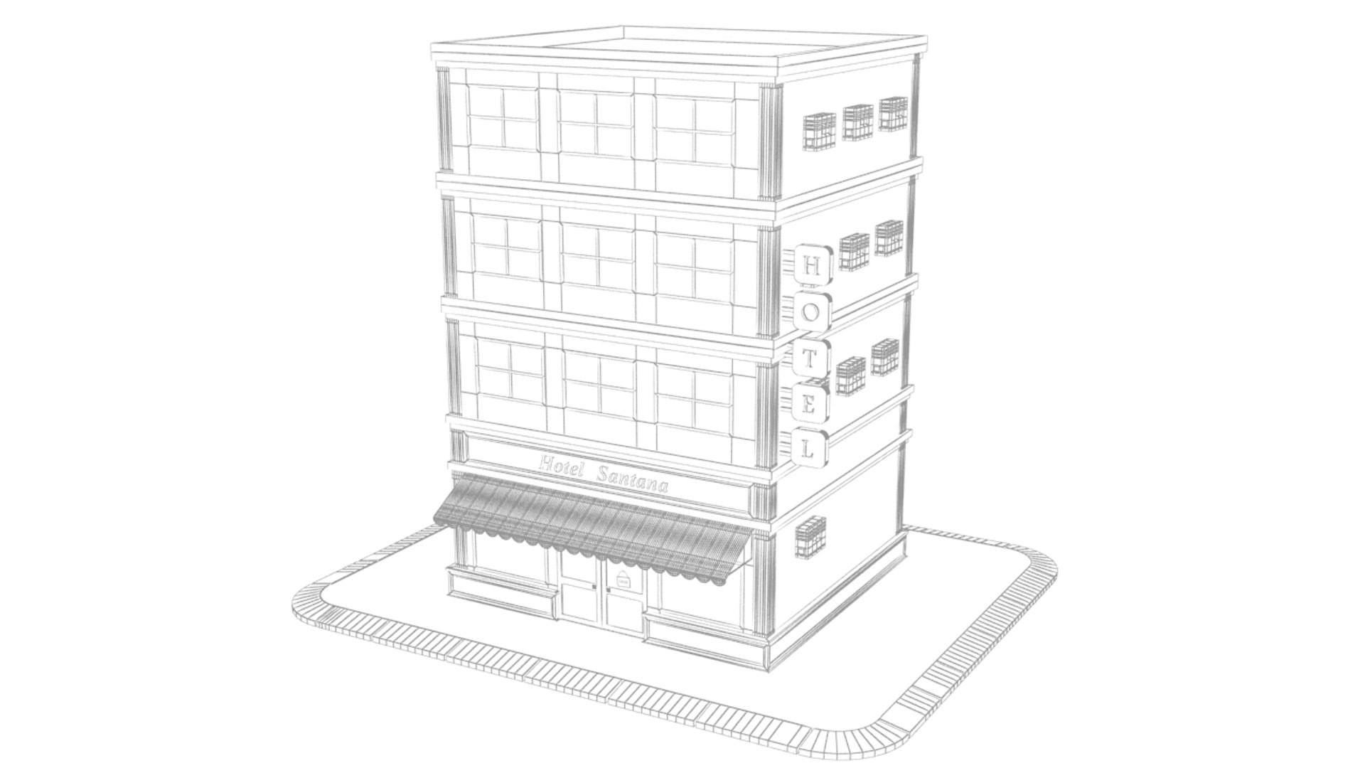 Store Cartoon Model | 1148380 | TurboSquid