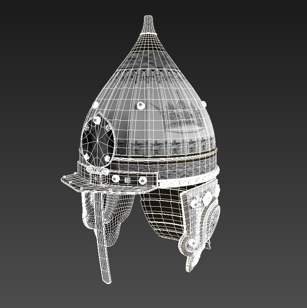 3d model alexander nevsky helmet