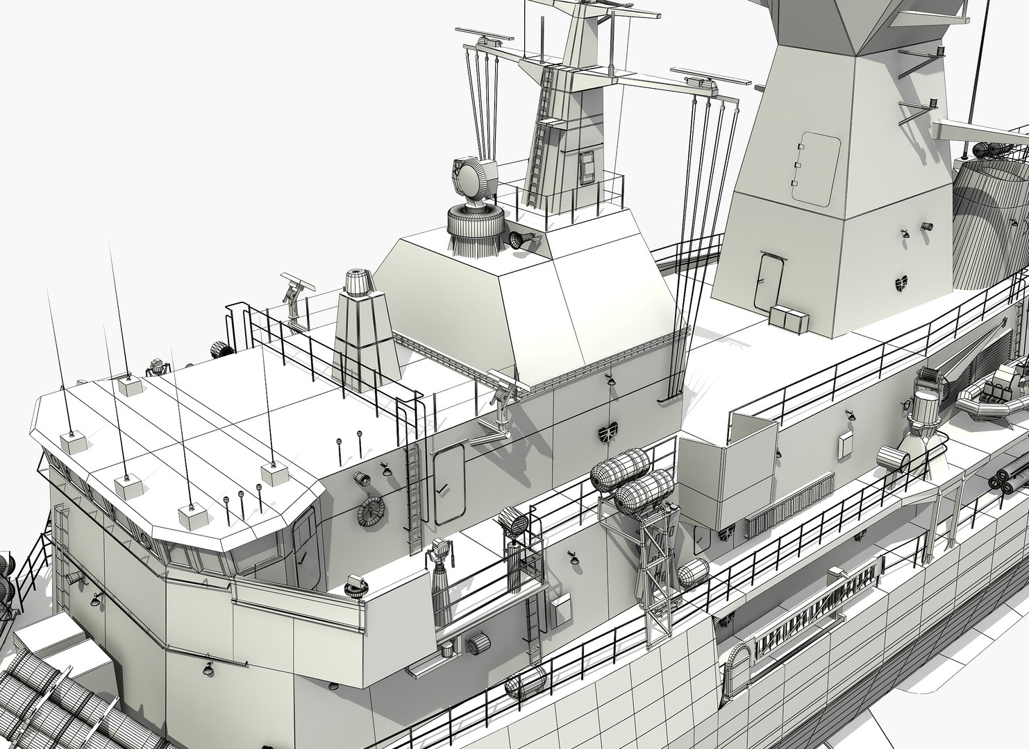 3D anzac class meko frigates model | 1142805 | TurboSquid