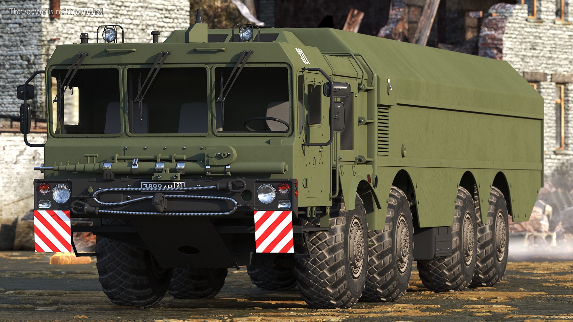 300P Bastion-P Mobile Defence Missile System 3D - TurboSquid 1918231