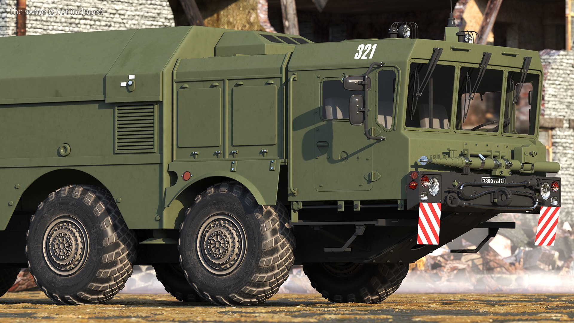 300P Bastion-P Mobile Defence Missile System 3D - TurboSquid 1918231