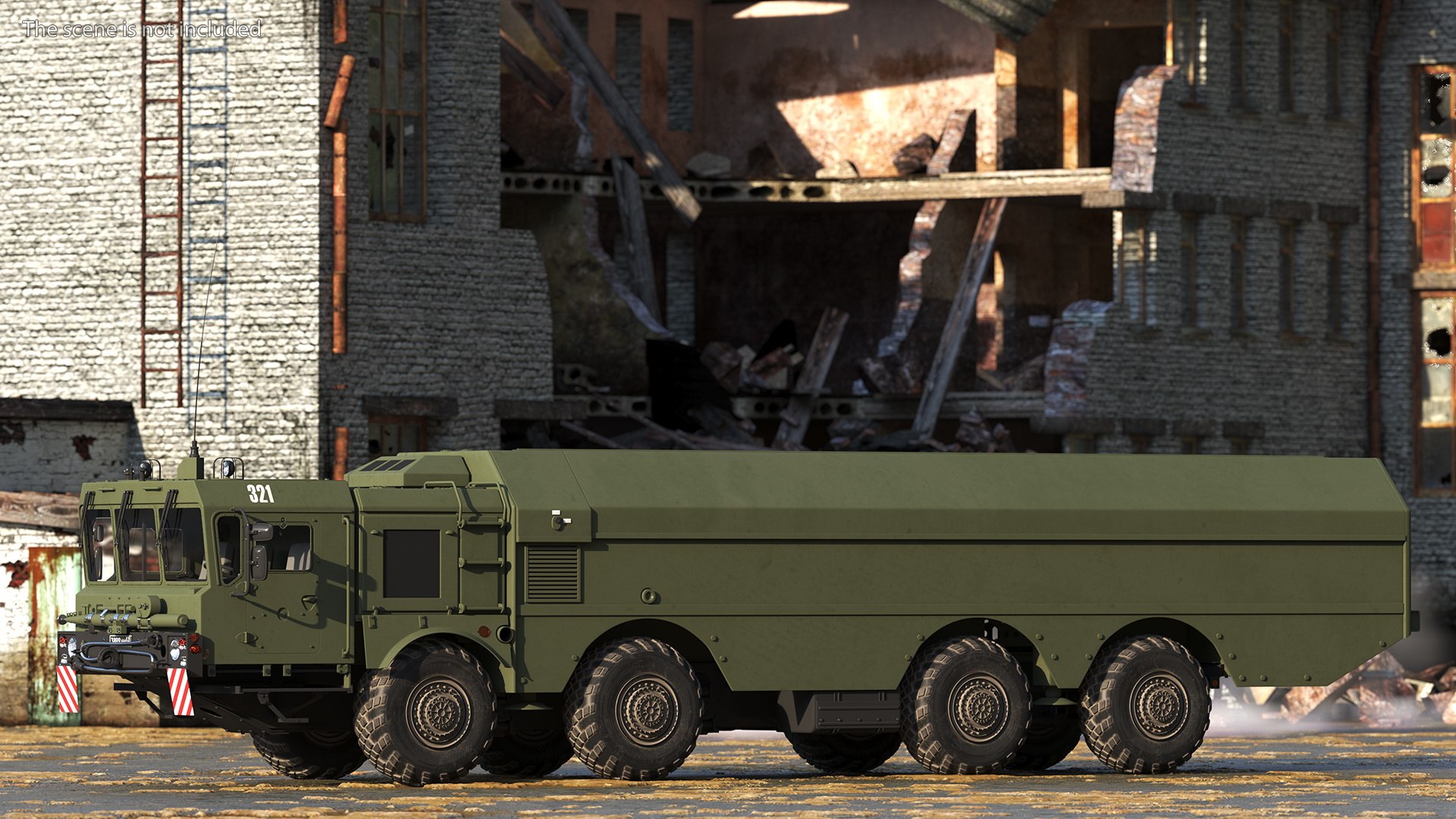 300P Bastion-P Mobile Defence Missile System 3D - TurboSquid 1918231