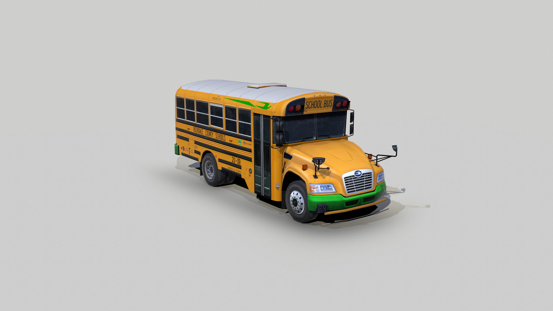 Blue Bird Vision L1 3D Model - TurboSquid 1433517