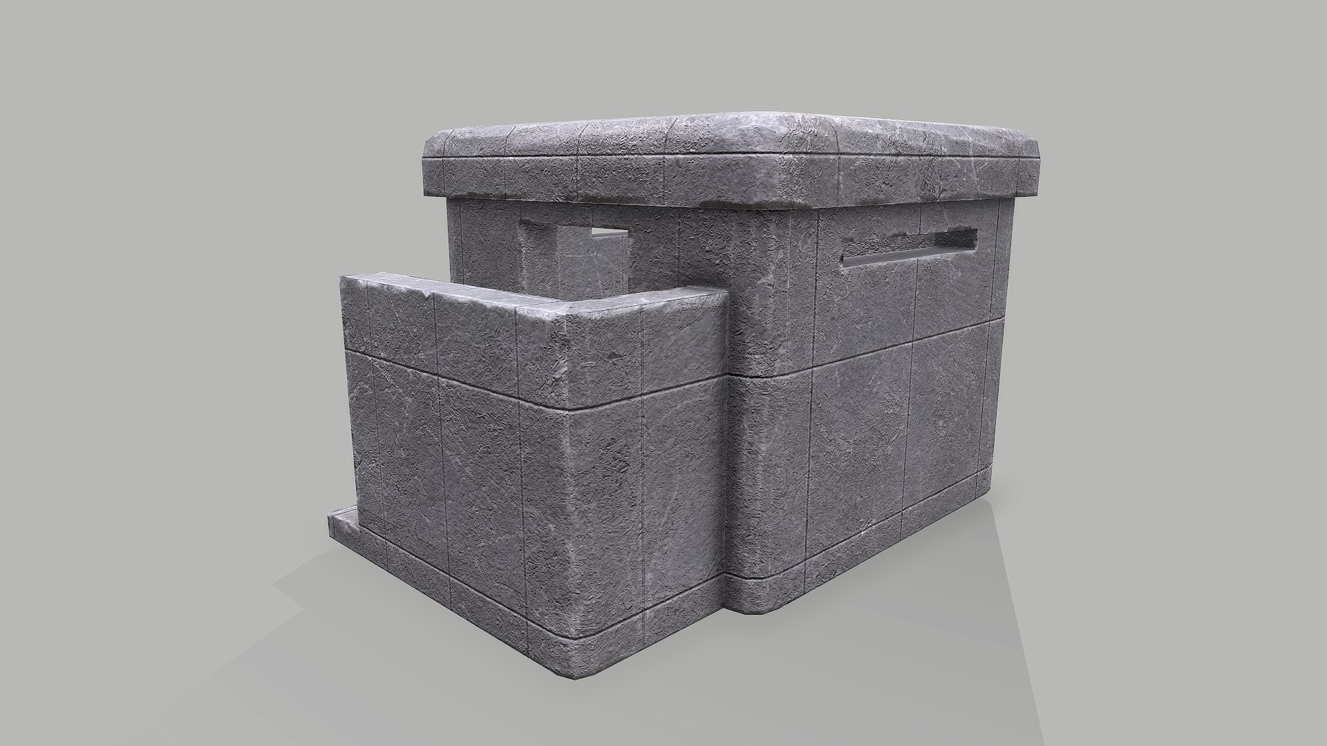 Military Bunker 3 3D model - TurboSquid 1939466
