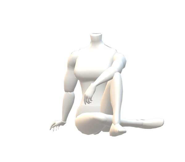 modelo 3d Mujer sentada - TurboSquid 1490259