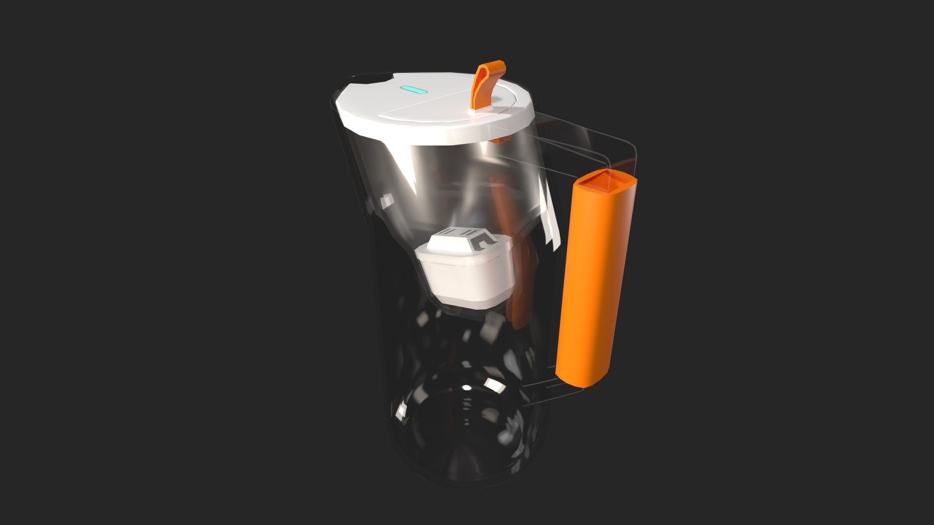 Modern Water Filter Jug 3D Model - TurboSquid 2250386