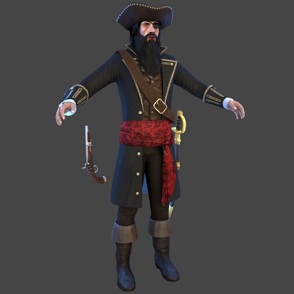 Pirate 3D Models for Download | TurboSquid