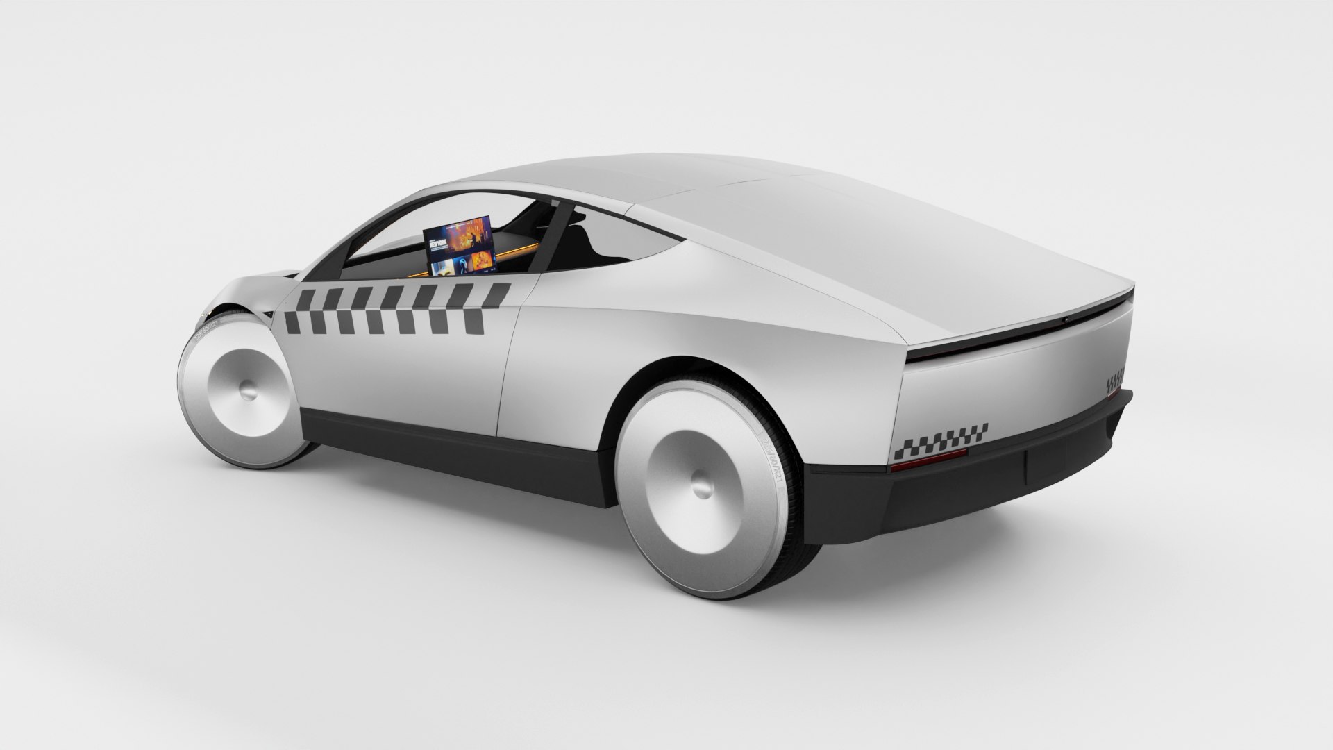 Tesla Robotaxi 3D Model - TurboSquid 2297964