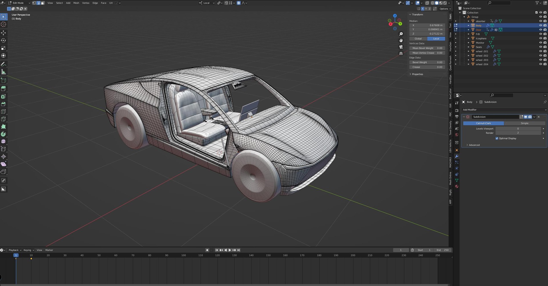 Tesla Robotaxi 3D Model - TurboSquid 2297964