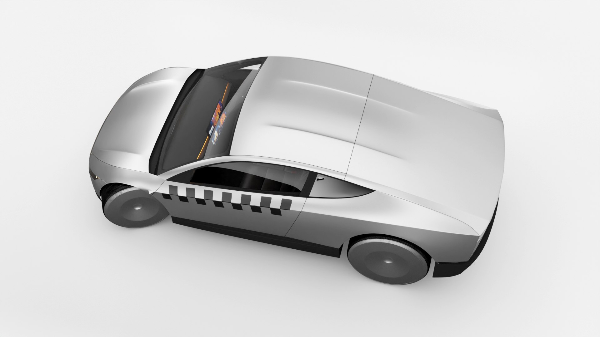 Tesla Robotaxi 3D Model - TurboSquid 2297964